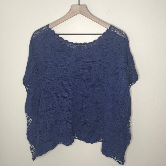 Peruvian Connection | Tops | Peruvian Connection Pima Cotton Crochet ...